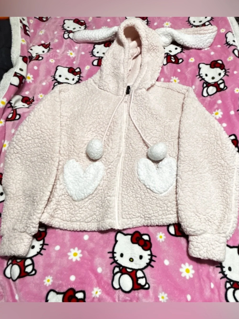Hot Topic | Jackets & Coats | Cute Bunny Zipup | Poshmark